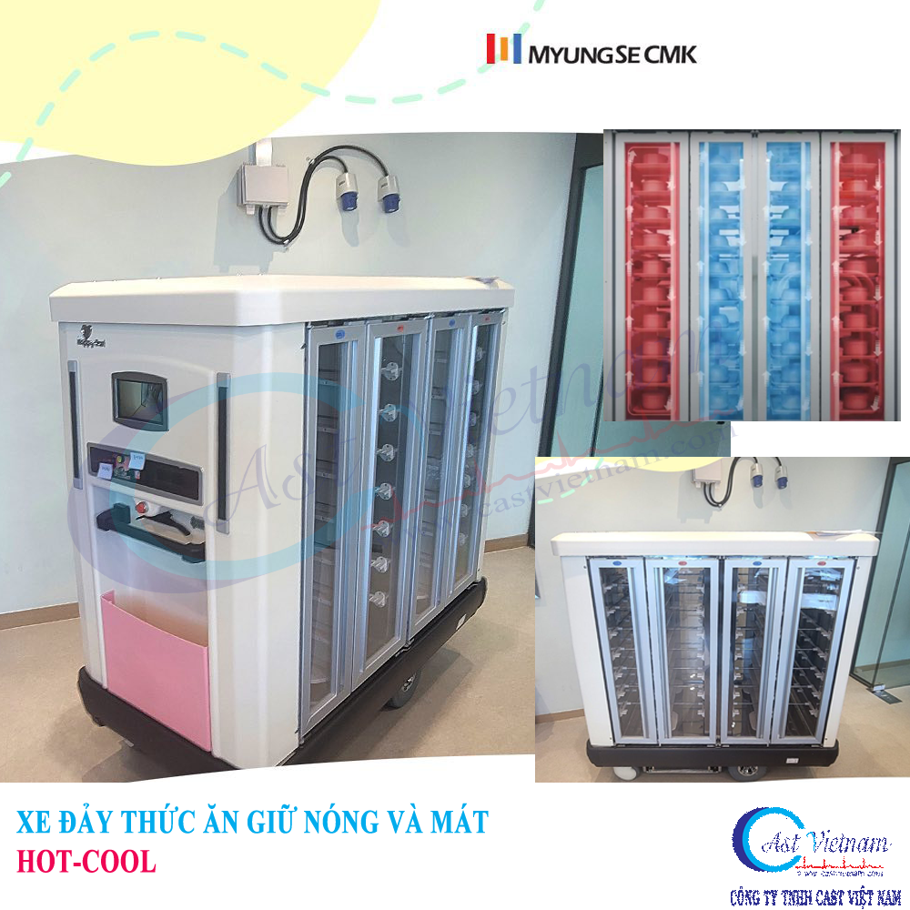 Xe đẩy thức ăn happy cart